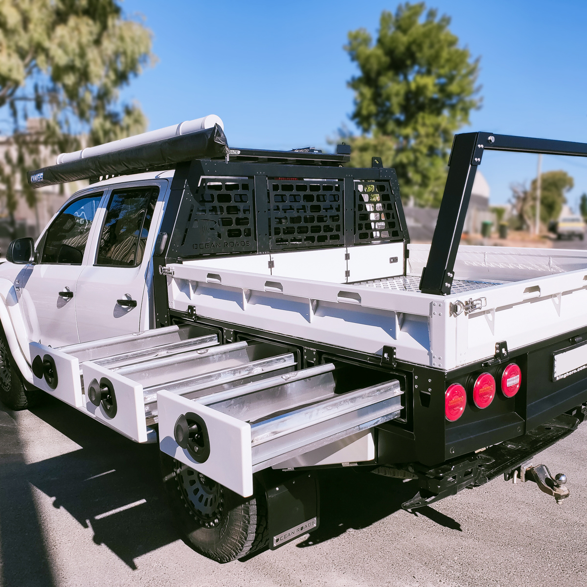 Storage Solution Aluminium Ute Tray